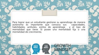 Gestiona su aprendizaje de manera autónoma | PPTX