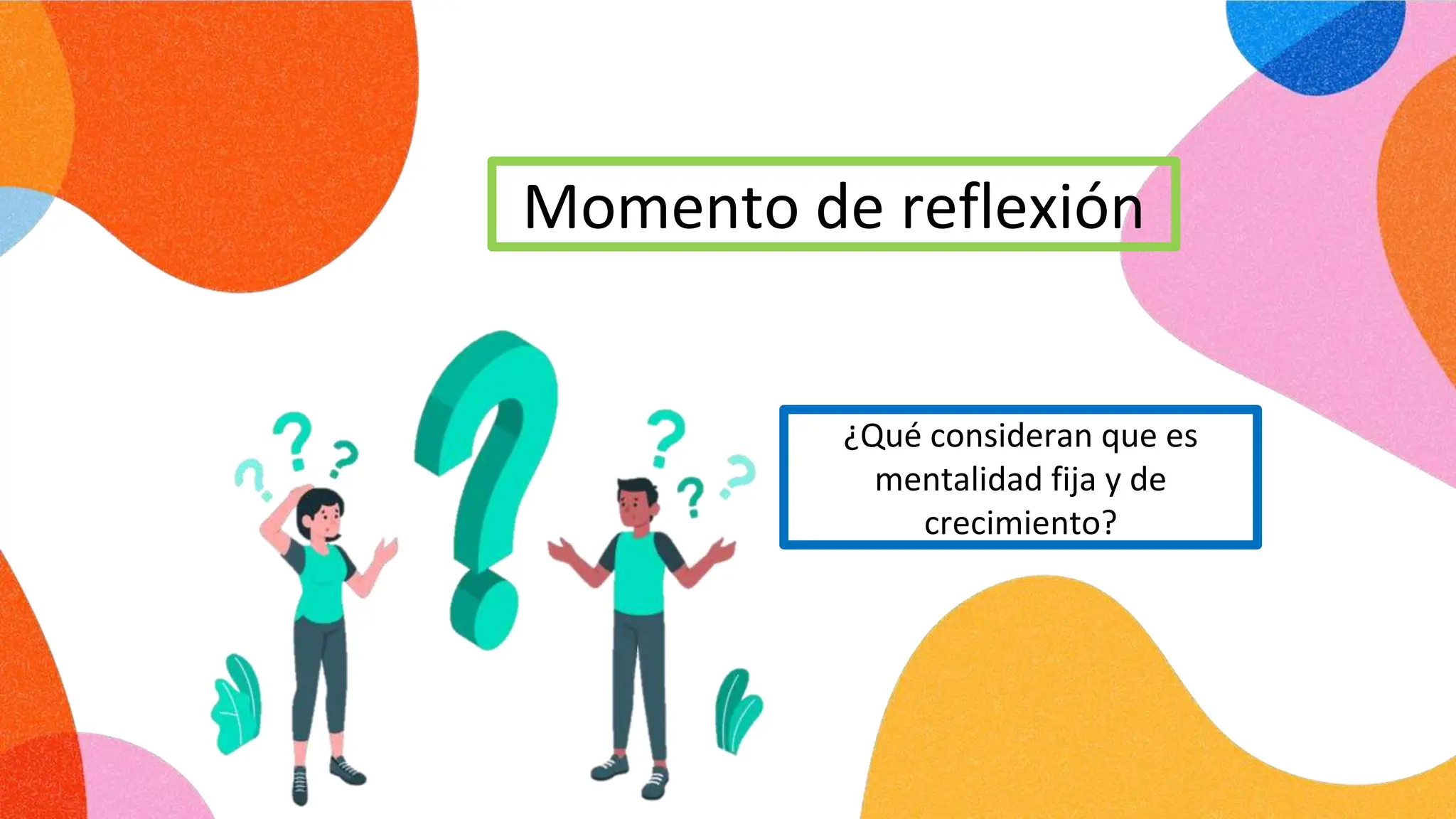 Mentalidad fija y de crecimiento y lenguaje emocional en docentes | PPT