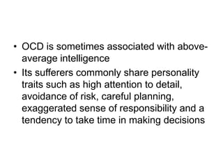 Mental illness paranoia + ocd | PPTX