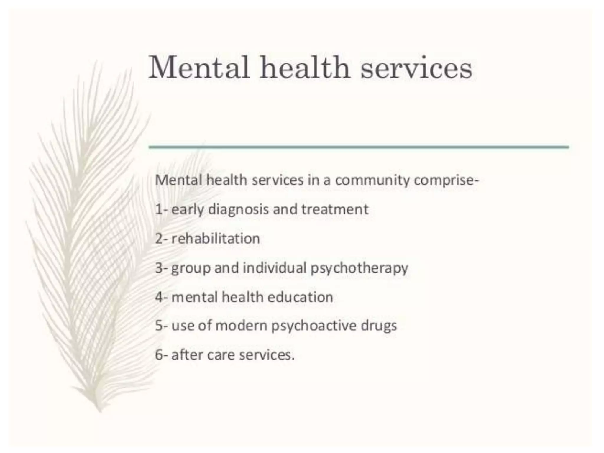 Mental illness | PPTX