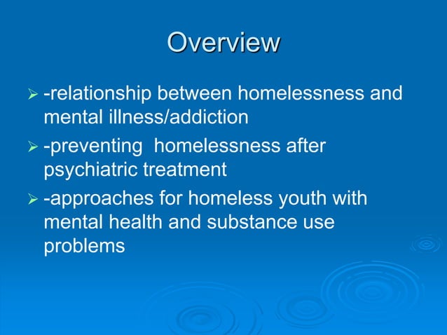 Mental illness and homelessness mar13.ppt