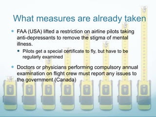 Pilot well-being & Mental Illness | PPT