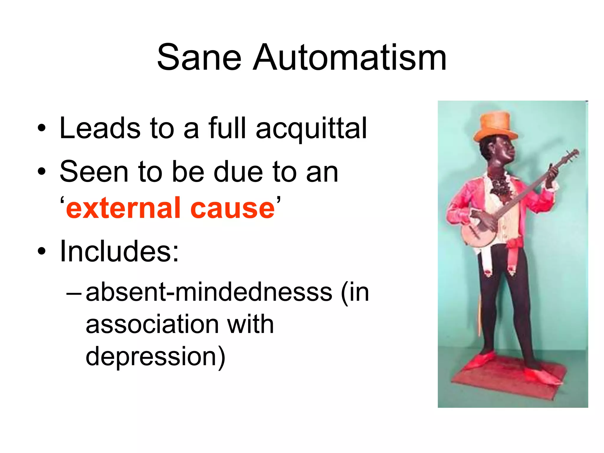 Mental illness and Crime | PPTX