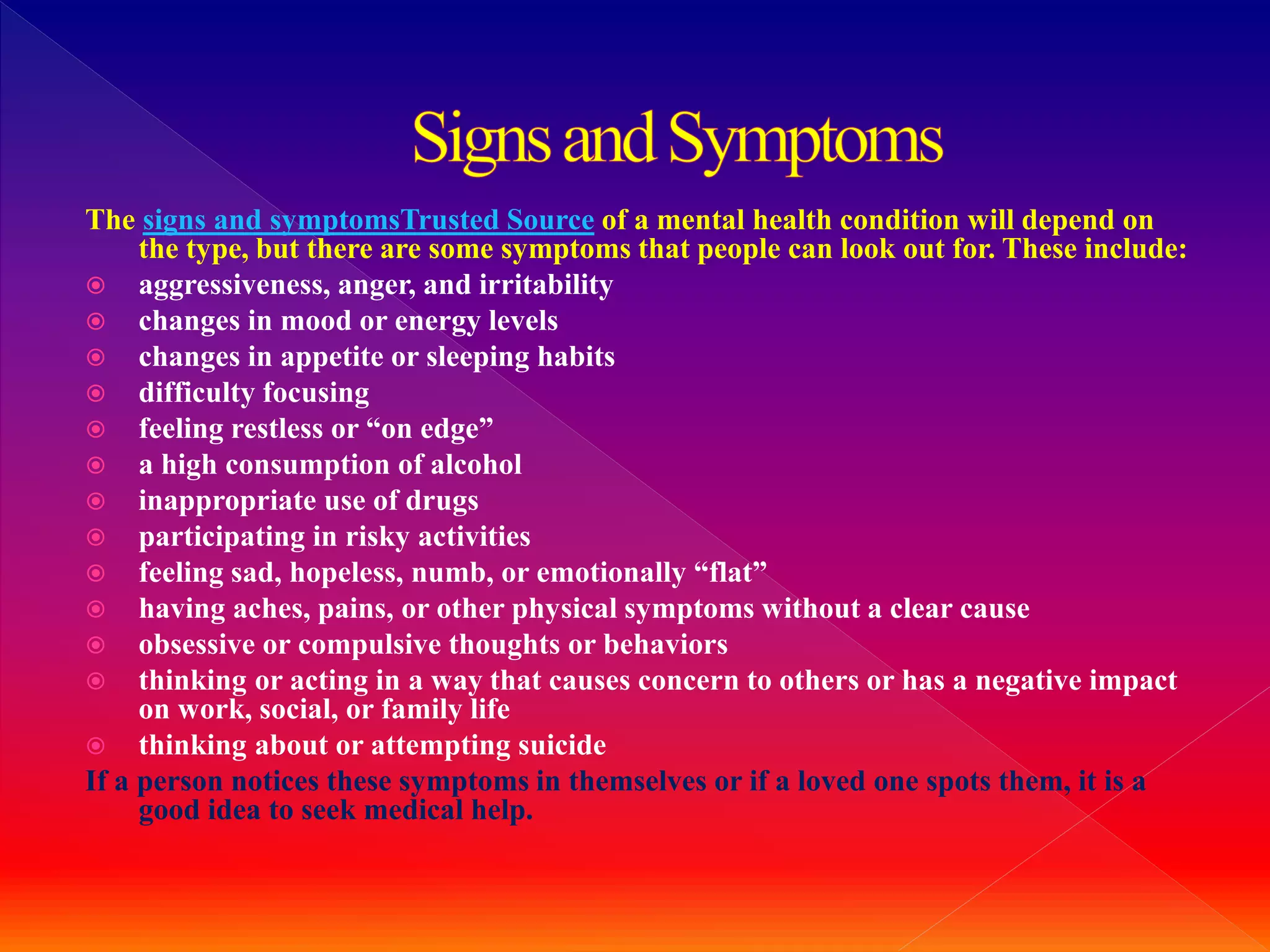 MENTAL ILLNESS SYMPTOMS CAUSES TREATMENT.pptx