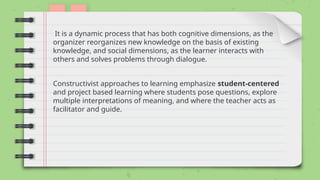 Mentalism Constructivism Cognitivism.pptx