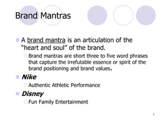 Mental Map Brand Mantra.ppt