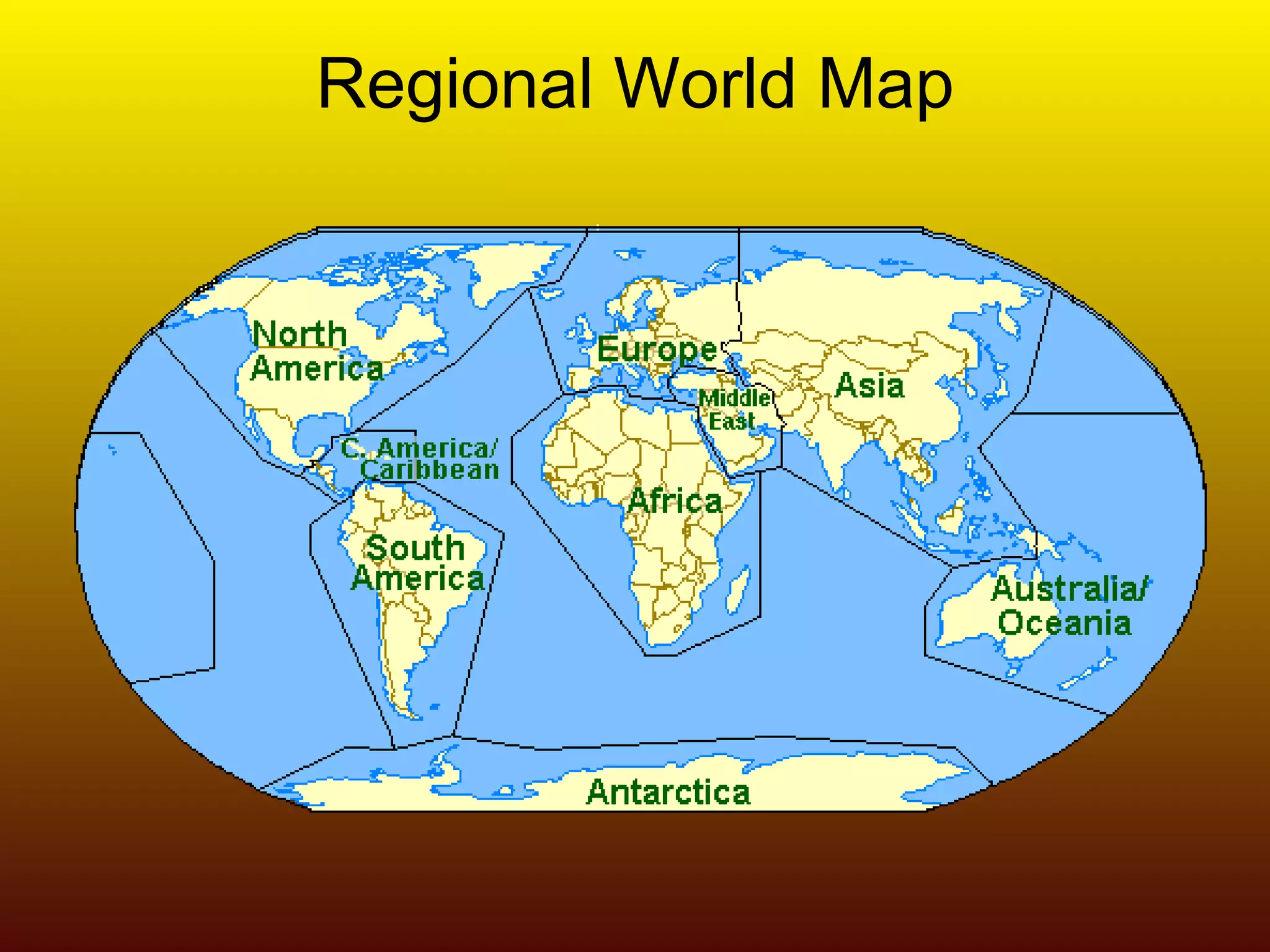 Mental Map Of The World, Cultural Bias, And Geography | PPT