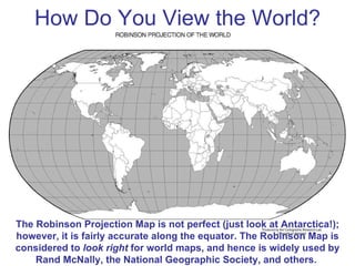 Mental Map Of The World, Cultural Bias, And Geography | PPT
