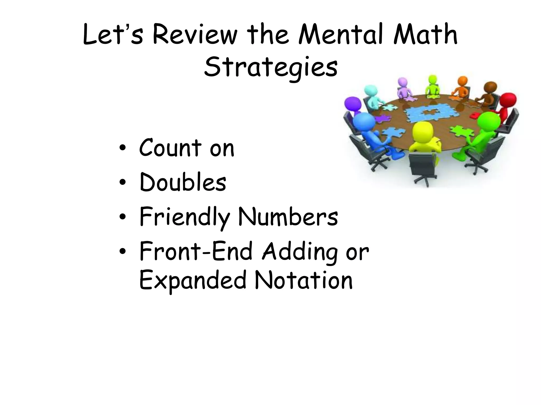 Mental Math Works | PPTX