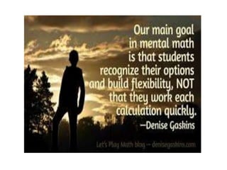 Mental Math Works | PPTX