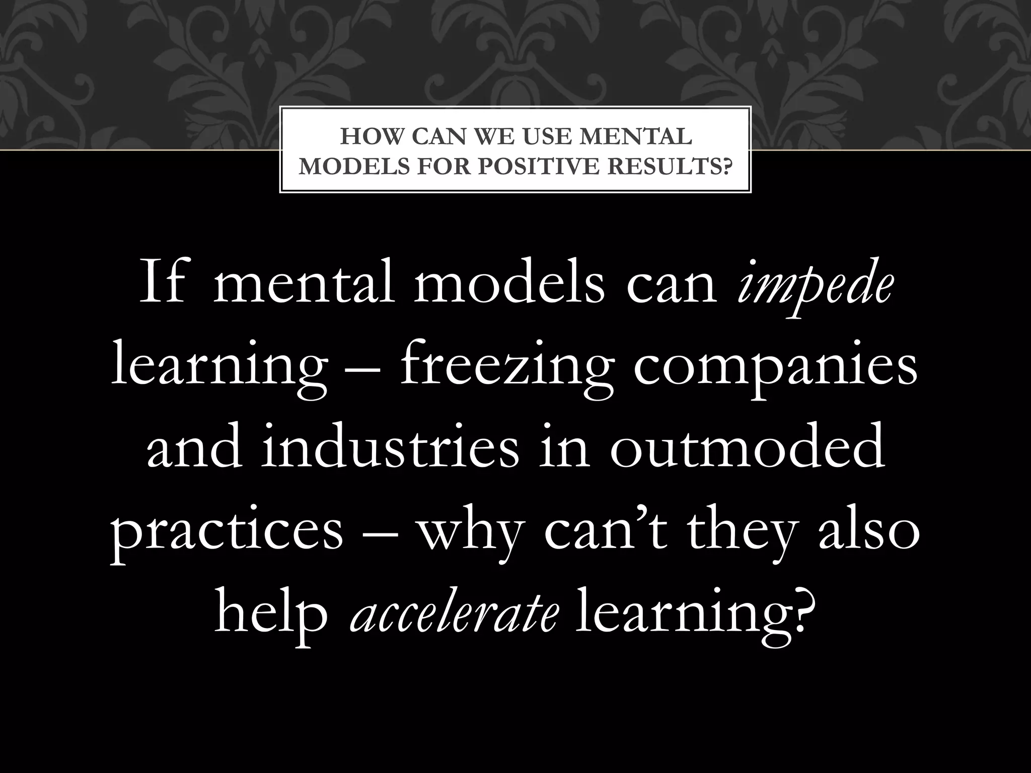 Mental Models | PDF