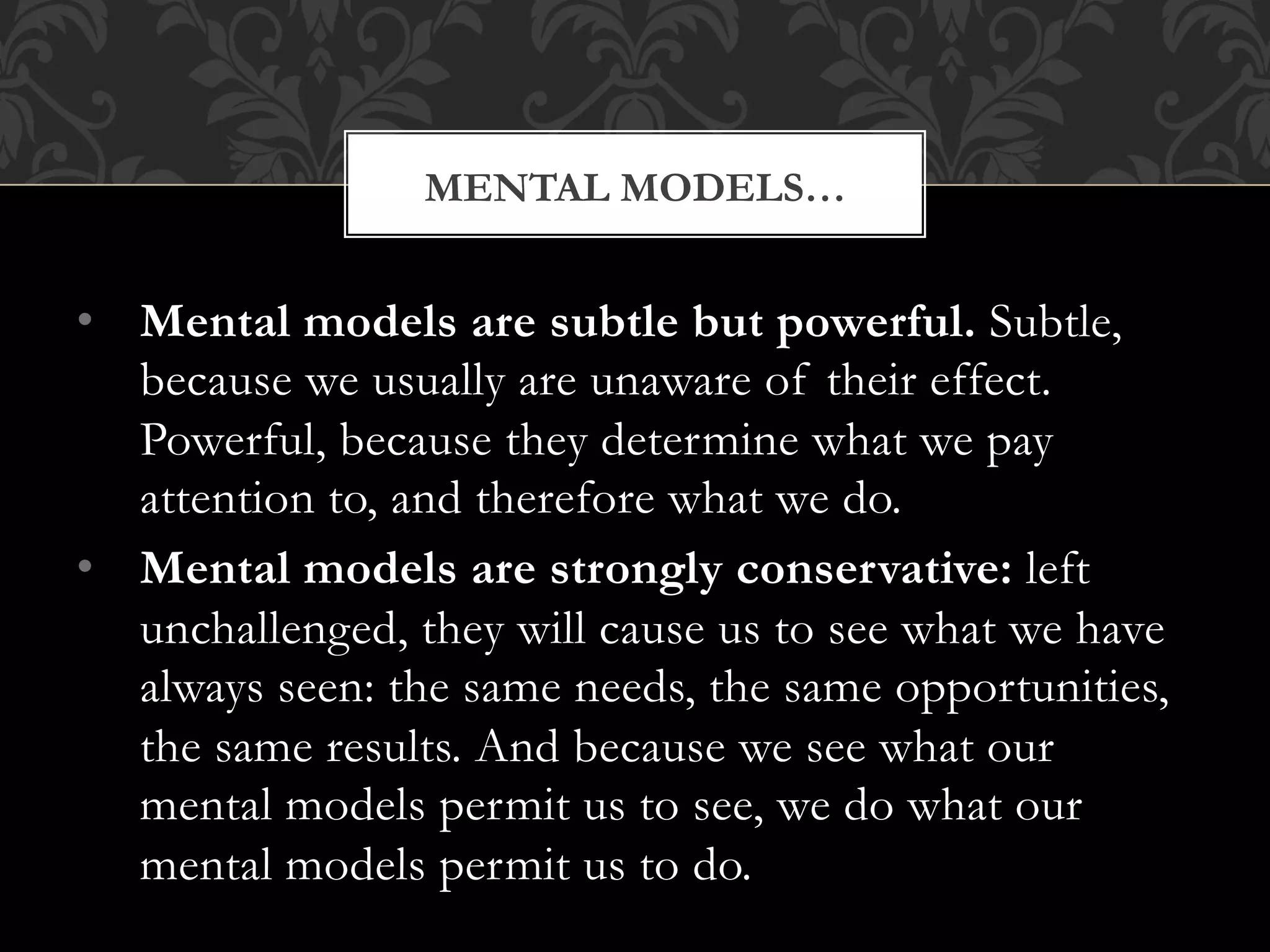 Mental Models | PDF