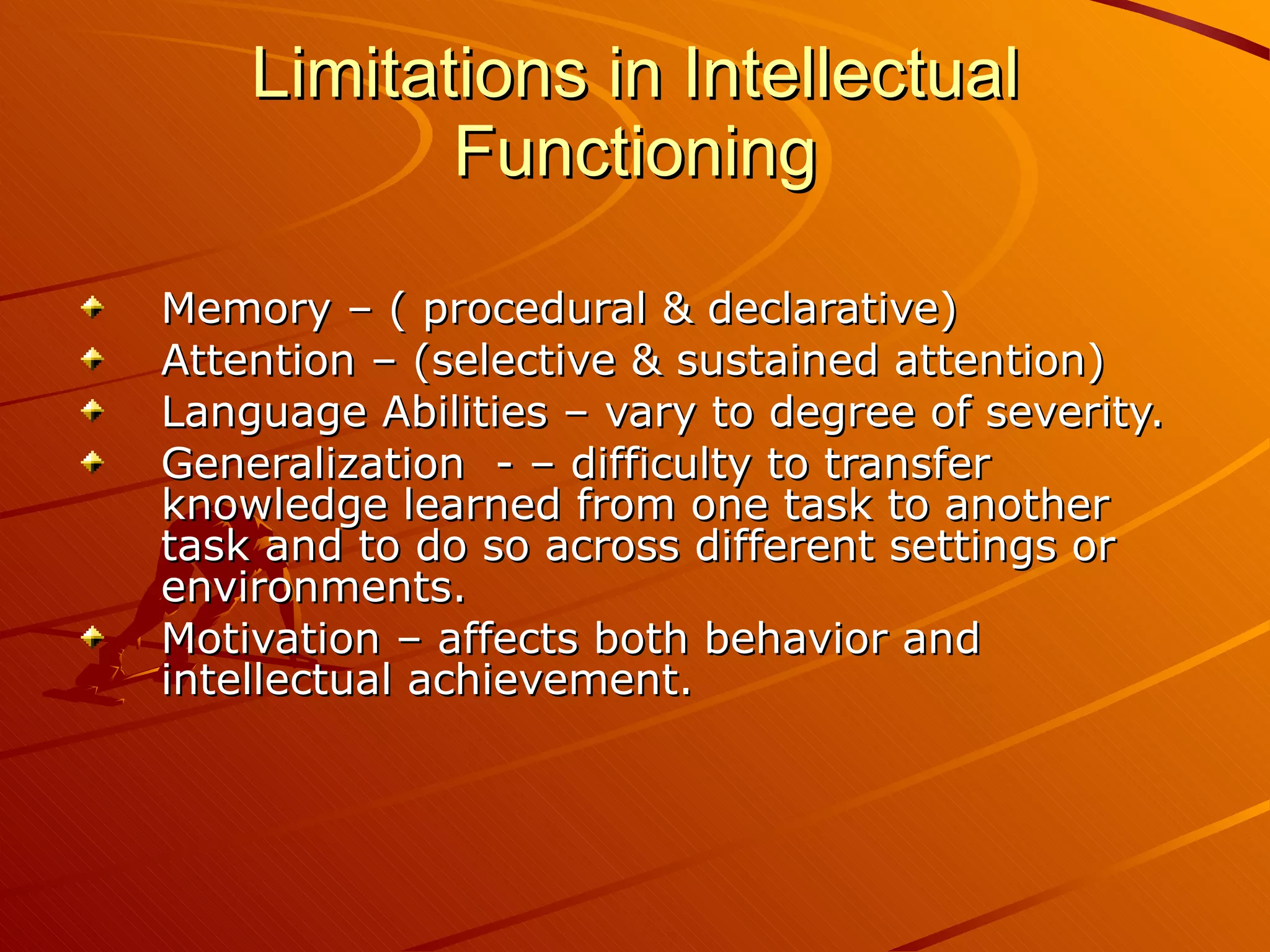 Teaching Students with Mental Retardation | PPT