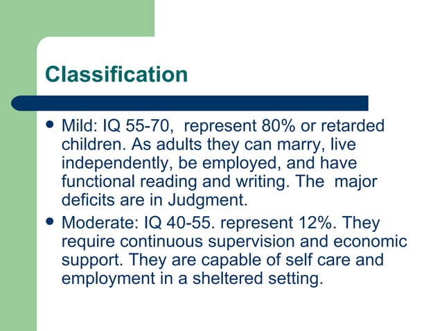pediatrics.Mental retardation.(dr.adnan) | PPT