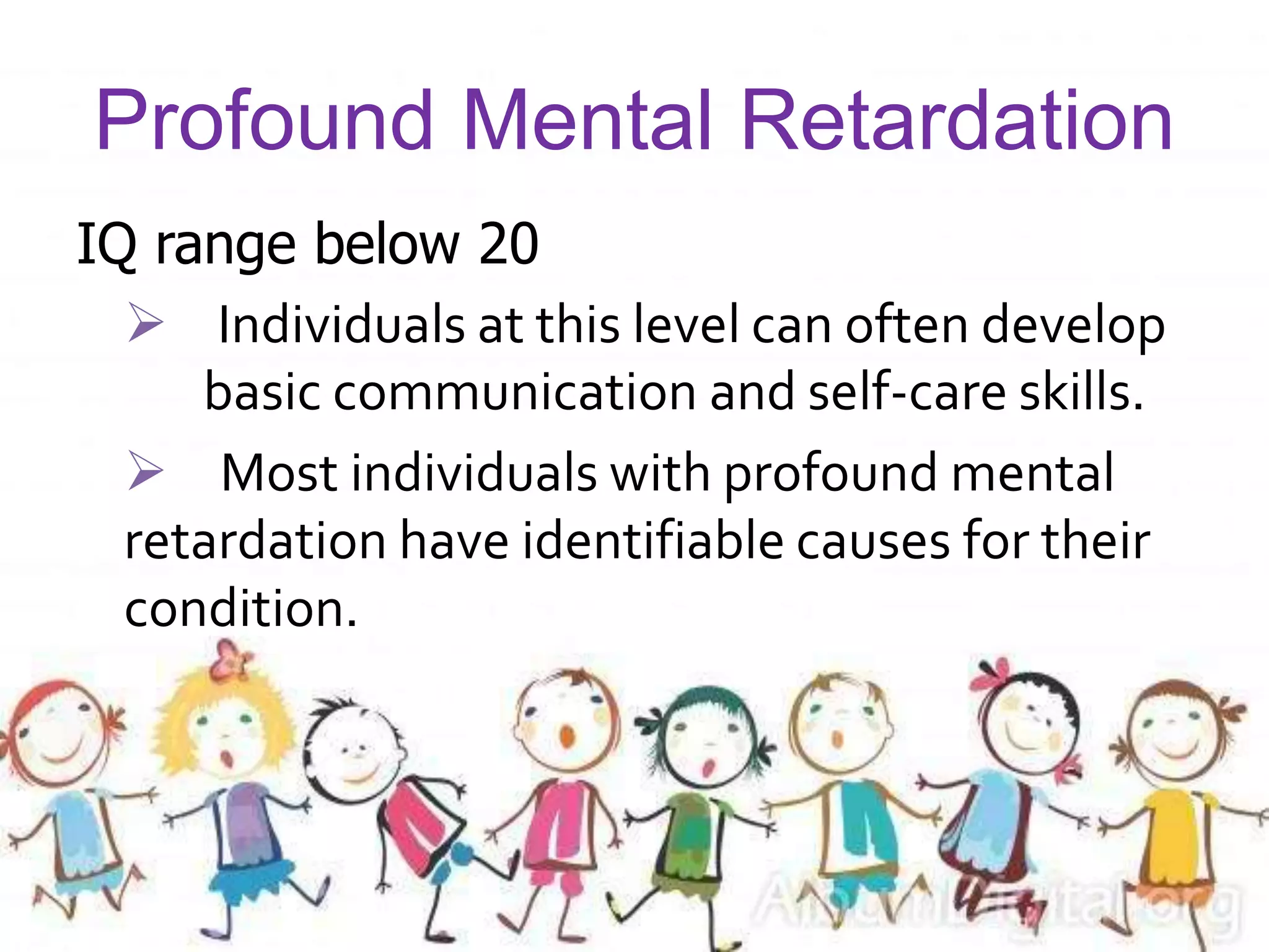 Mental retardation | PPTX