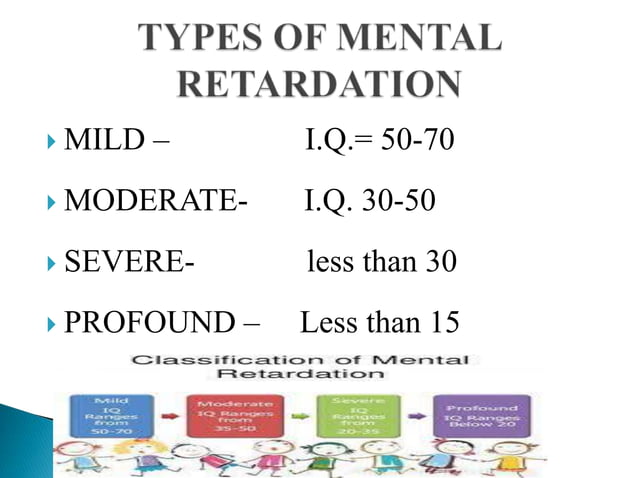 Mental retardation | PPTX