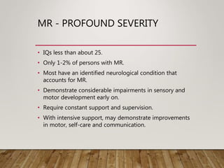 Mental Retardation | PPT