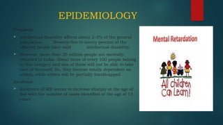 Mental retardation/Intellectual Disability | PPTX