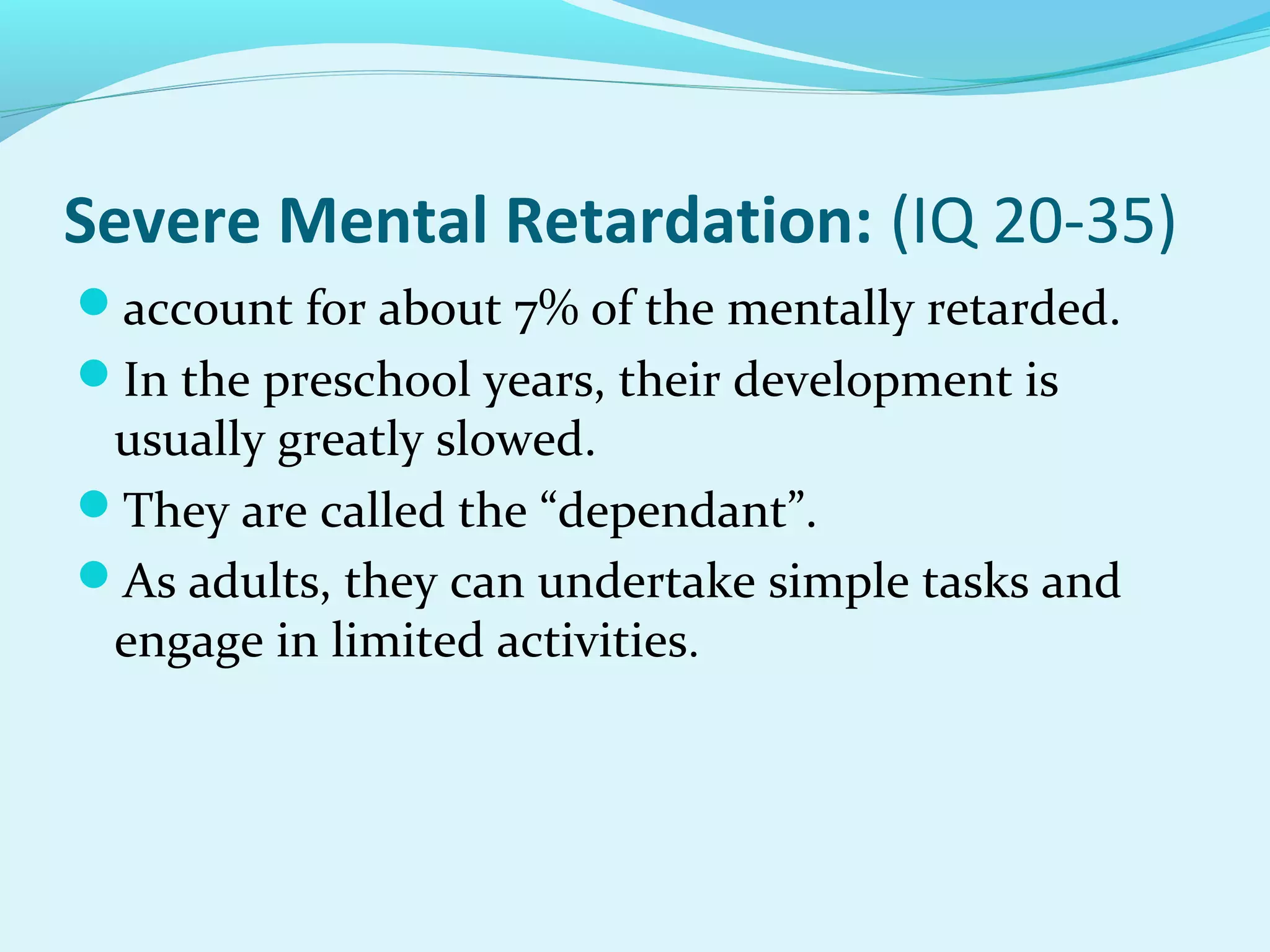 Mental Subnormality | PPT