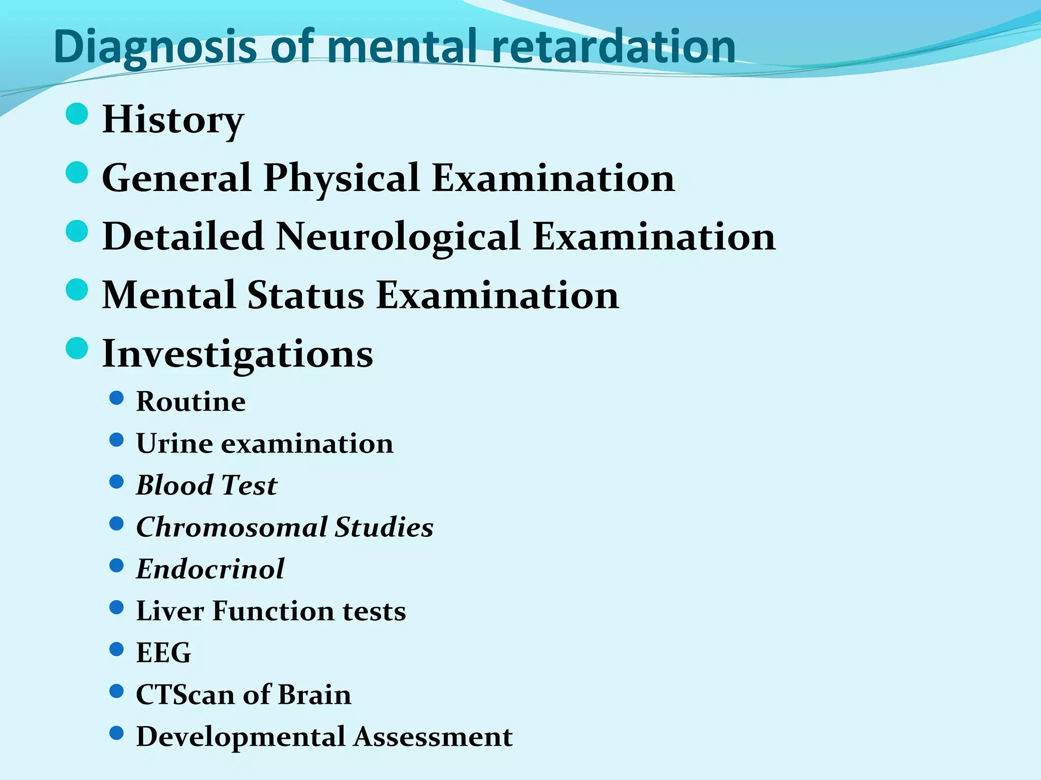 Mental Subnormality | PPT