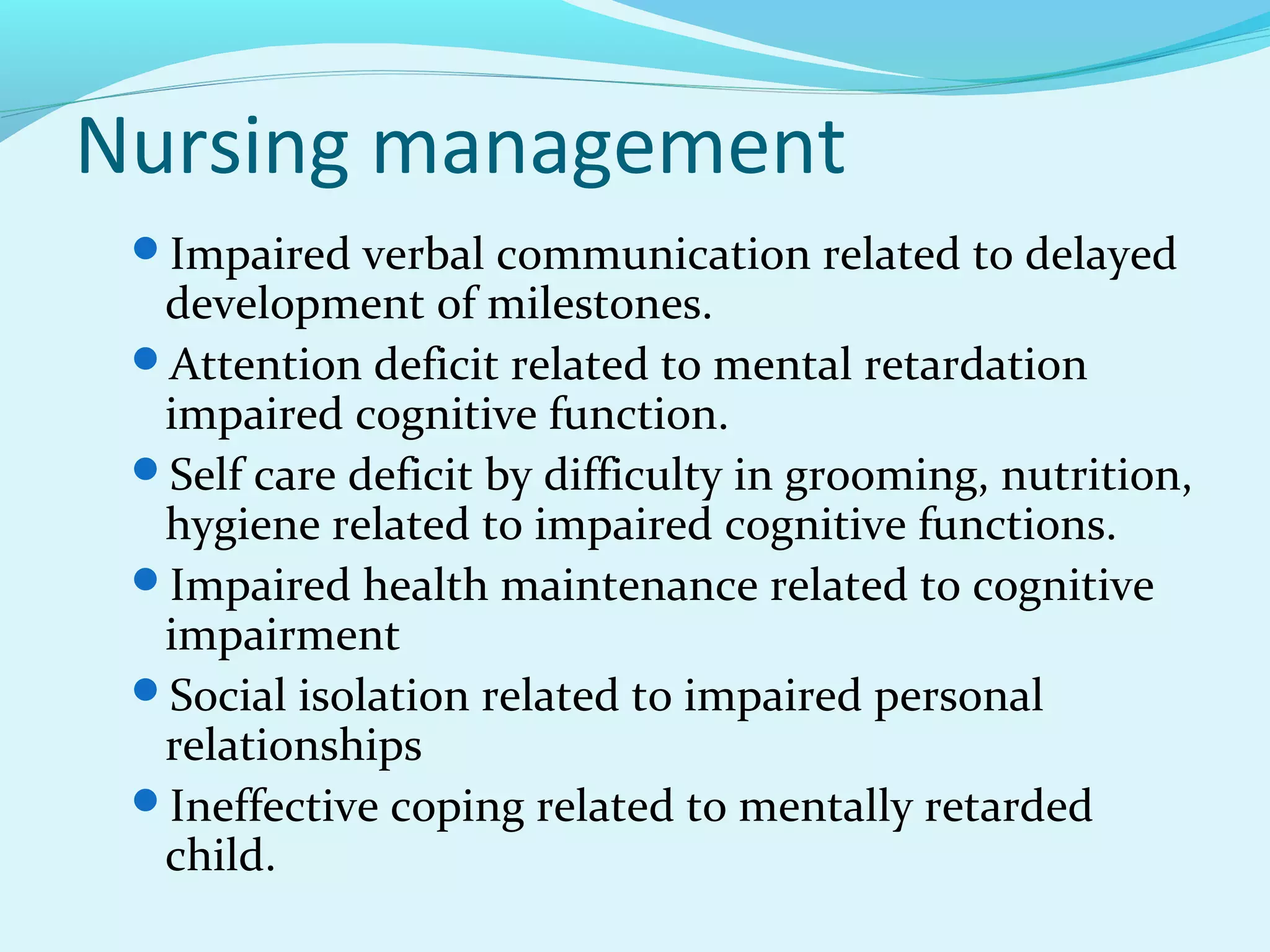 Mental Subnormality | PPT