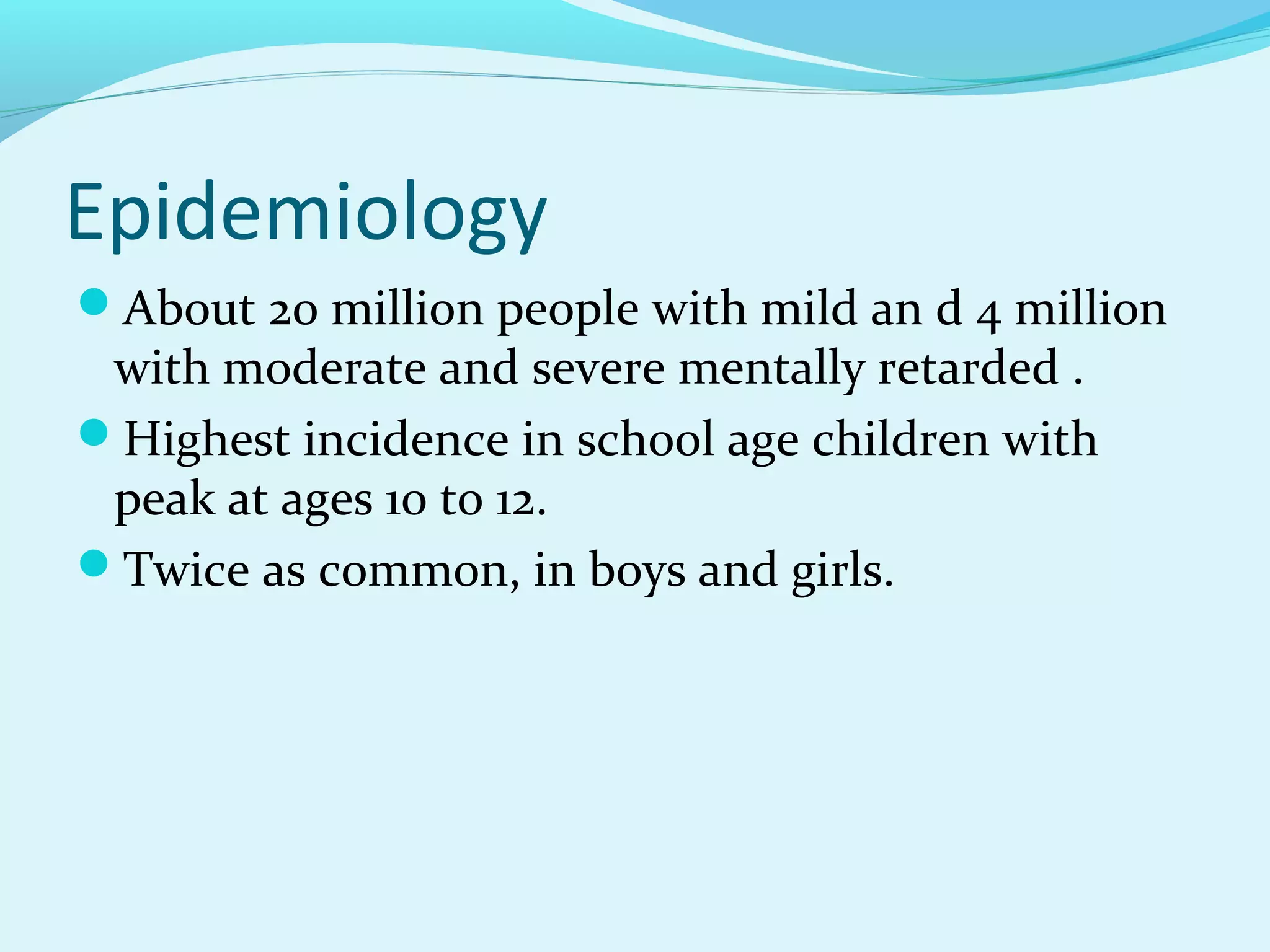 Mental Subnormality | PPT