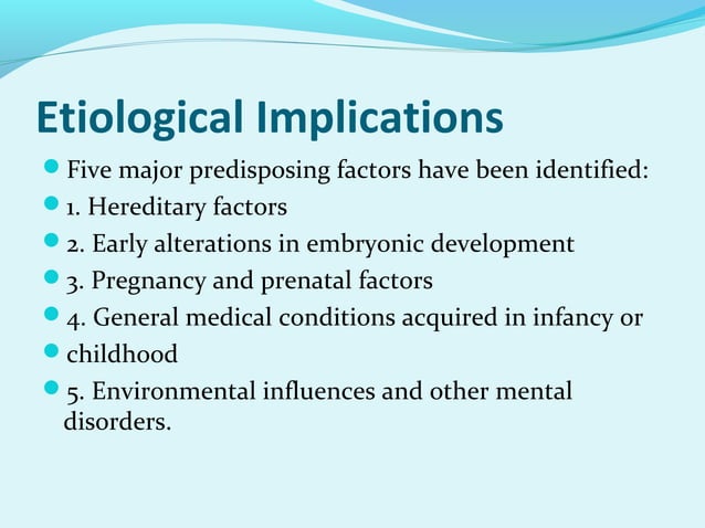 Mental Subnormality | PPT