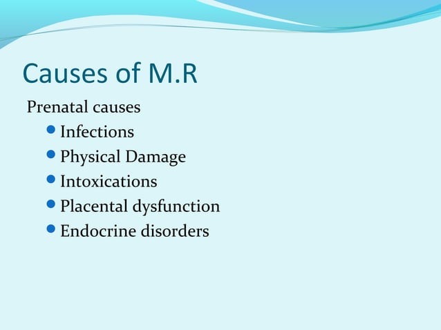 Mental Subnormality | PPT