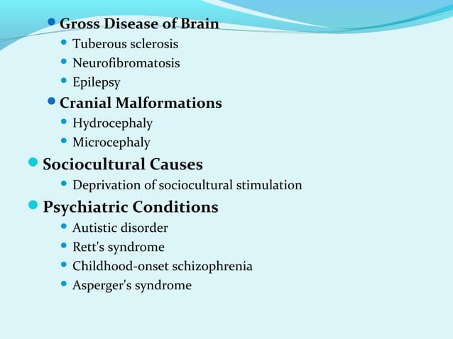 Mental Subnormality | PPT