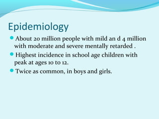 Mental Subnormality | PPT