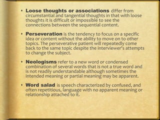 Mental state exam-part one | PPTX