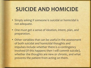 Mental state exam-part one | PPTX