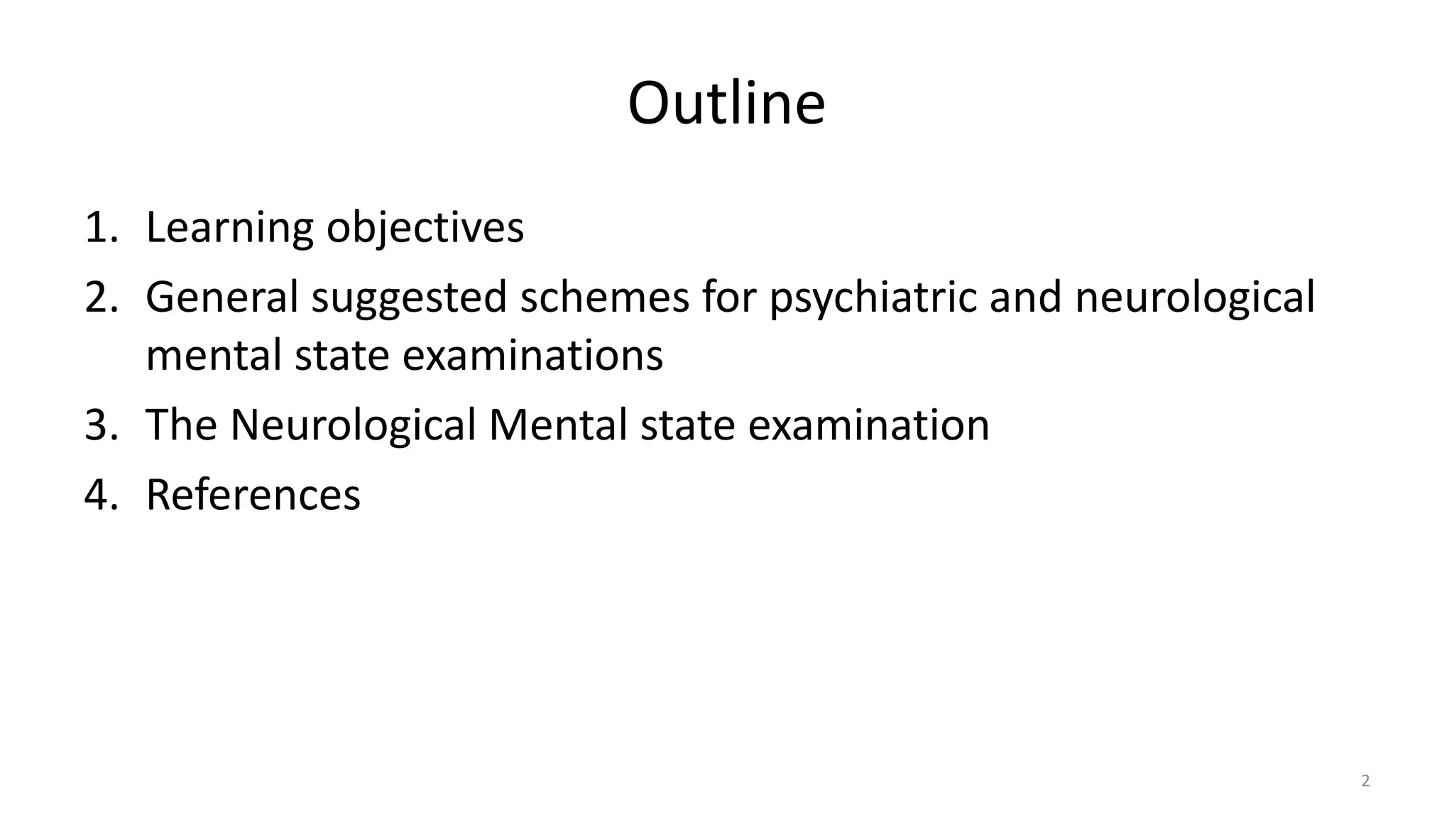 Mental state examination | PPTX