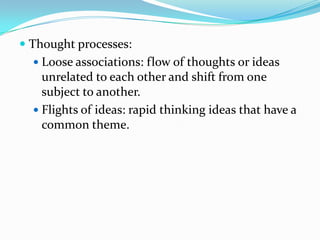 Mental status examination | PPTX