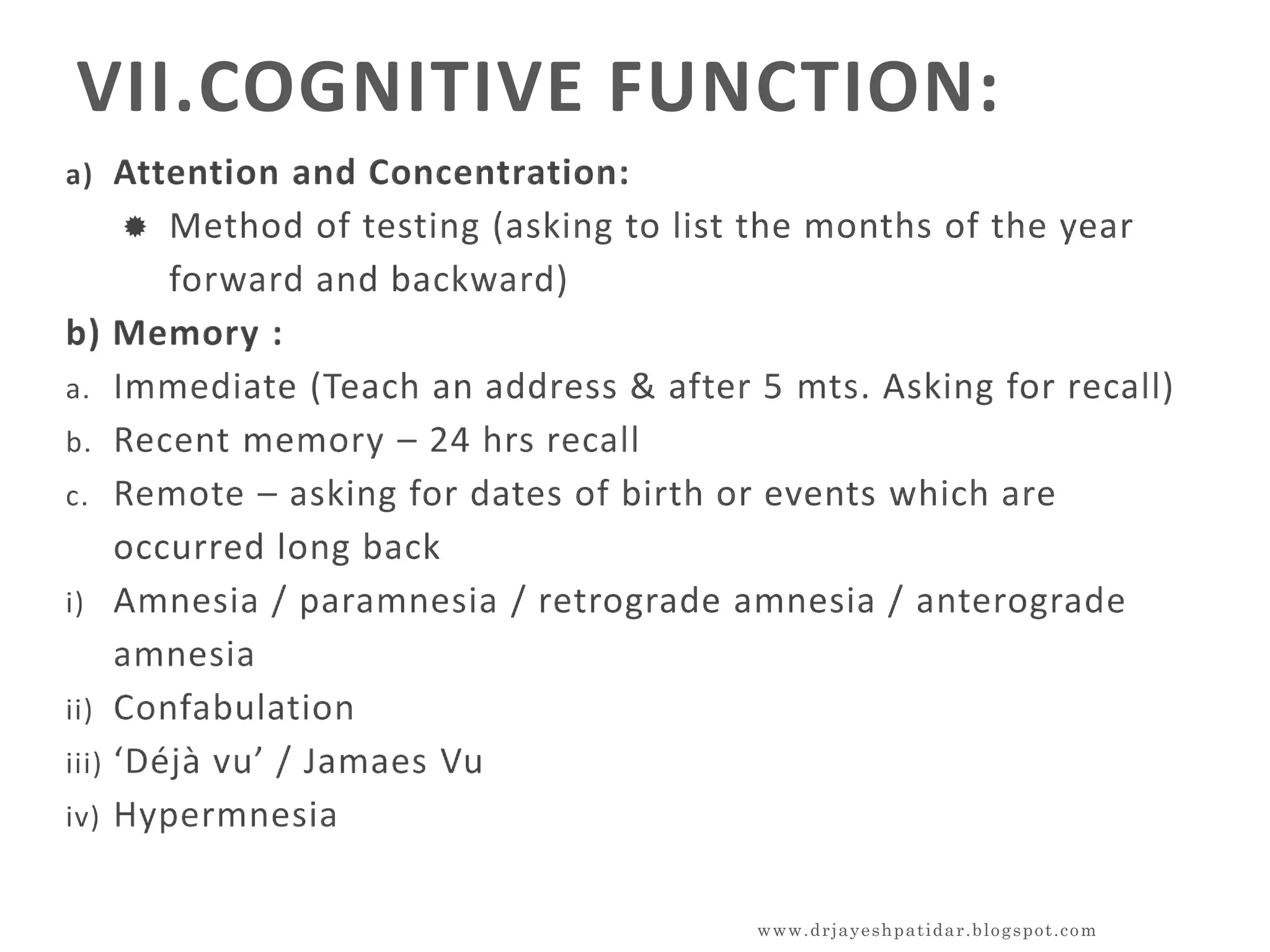 Mental status examination | PPSX