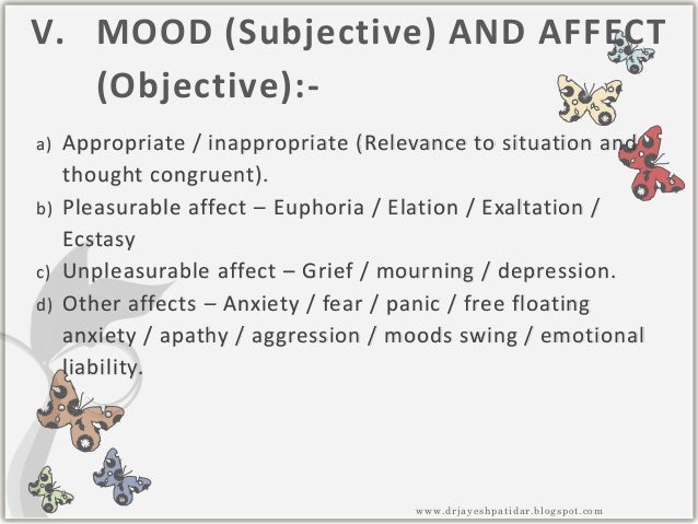 Mental status examination
