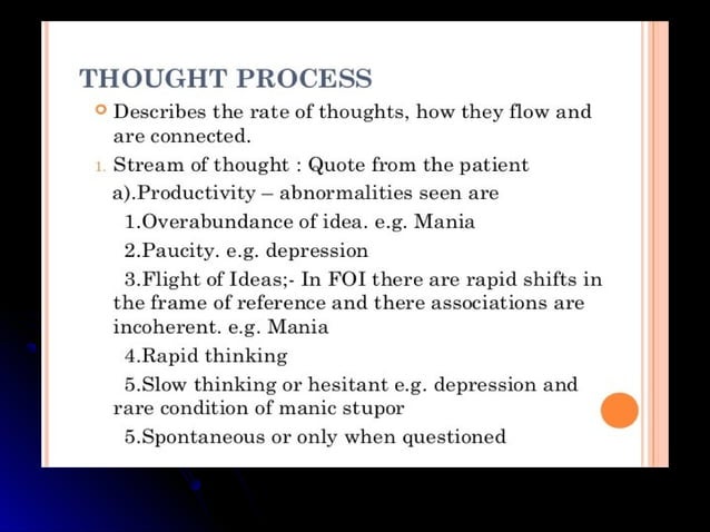 Mental status examination | PPT