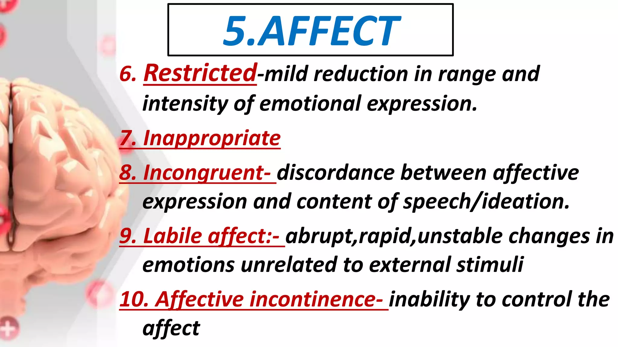 Mental status examination | PPTX
