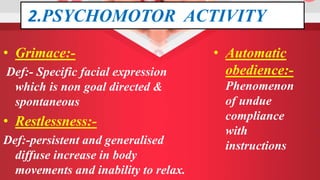 Mental status examination | PPTX