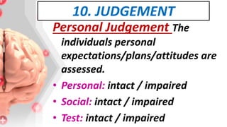 Mental status examination | PPT