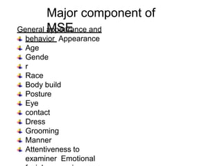 Mental status examination (1) converted | PPTX | Mental Health ...