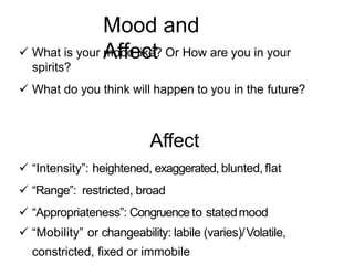 Mental status examination (1) converted | PPT