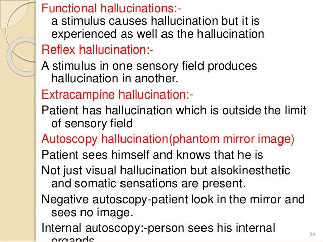 Mental status examination in Psychiatry