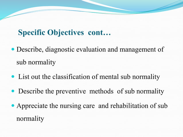 MENTAL SUBNORMALITY 2 ...