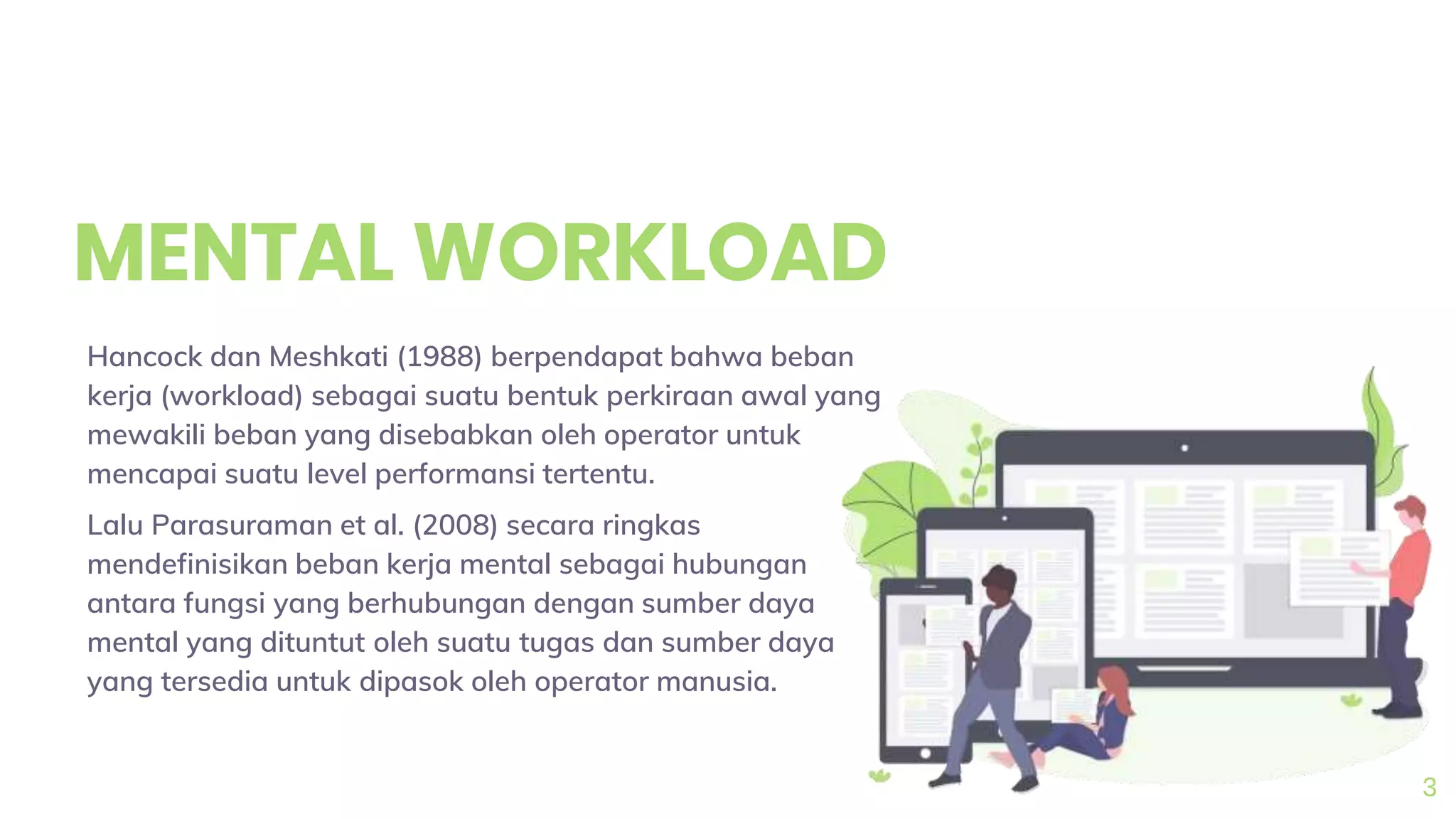 Mental workload and situation awareness | PPTX