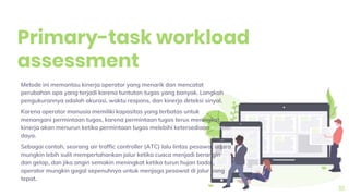 Mental workload and situation awareness | PPTX