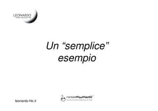 TBIZ 2012 - Mente in movimento | PPT