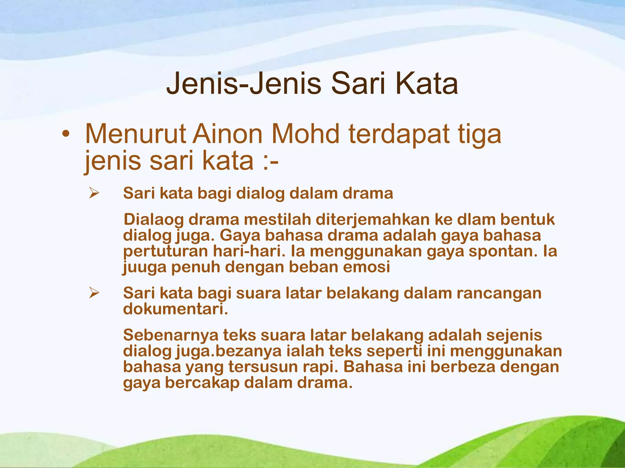 Menterjemah sari kata | PPTX