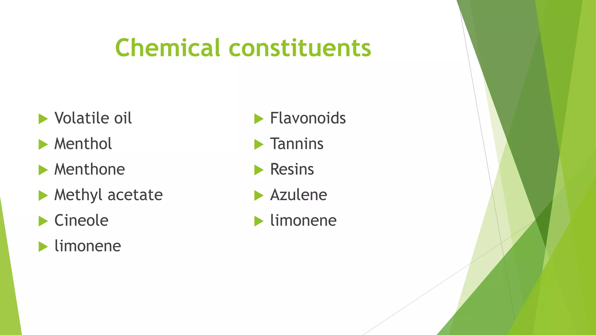 Peppermint (Mentha pipertia) | PPTX