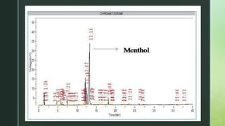 MENTHOL CRUDE DRUG ( pharmacognosy) .... | PDF